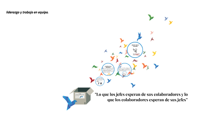Lo que los jefes esperan de sus colaboradores y lo que los by cess sa on Prezi