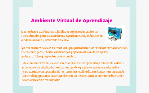 Ambiente Virtual de Aprendizaje (AVA) by Carolina Canchila on Prezi