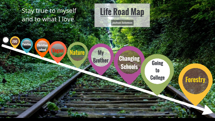 life road map by Josh Salomon on Prezi