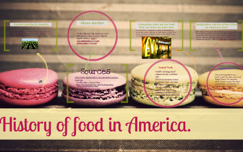 History of food in America. by Nathalie Fassett
