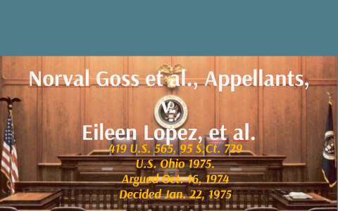 Goss Vs Lopez (1975) Supreme Court Case by Vanessa Cantu-Ritenour on Prezi