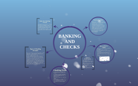 BANKING AND CHECKS by on Prezi