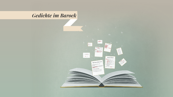 Gedichte im Barock by Rick F
