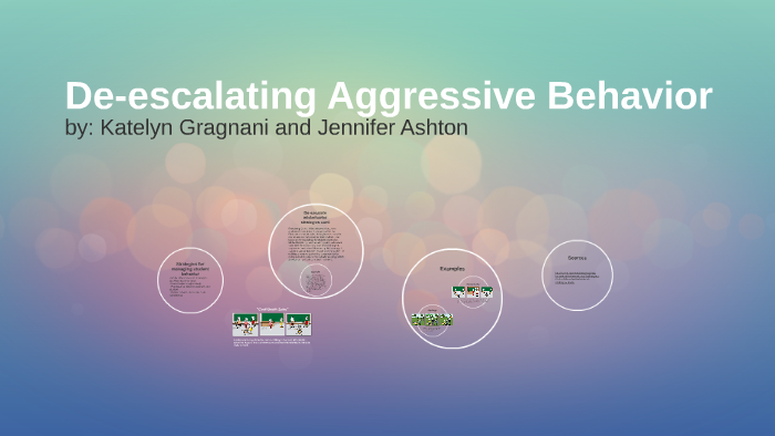 De-escalating Aggressive Behavior by Katy Gragnani on Prezi