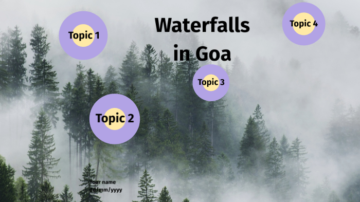 Waterfall in Goa by Priti Gaonkar on Prezi