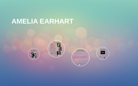 AMELIA EARHART by Ginger Spangler