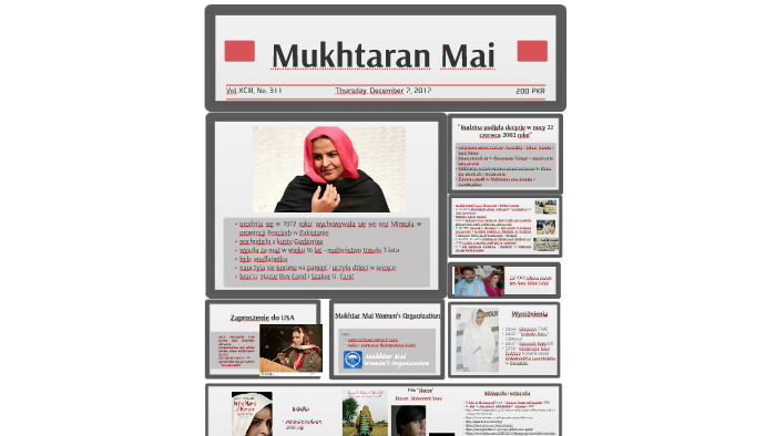 Mukhtaran Mai by Joaśka Sozańska on Prezi