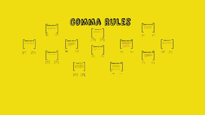 Comma Rules by Laura Satterly on Prezi