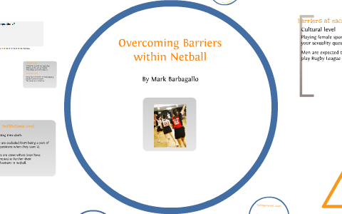 Overcoming Barriers within Netball by Mark Barbagallo on Prezi