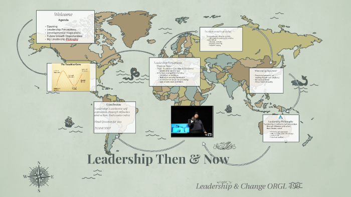 Leadership Then & Now by Caleb Brunz on Prezi