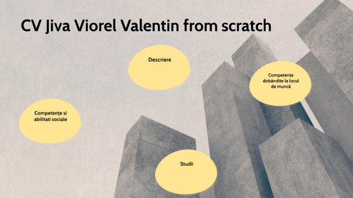 CV jiva Viorel Valentin from scratch by jiva viorel valentin on Prezi