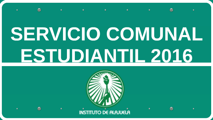 SERVICIO COMUNAL ESTUDIANTIL by Marta Jiménez on Prezi