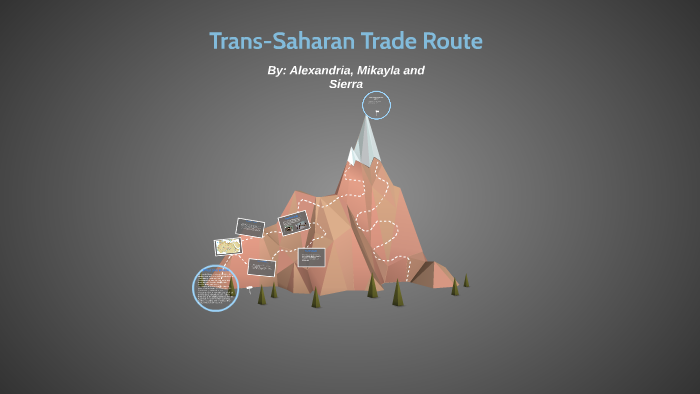 Trans-Saharan Trade Route by alexandria plemmons on Prezi