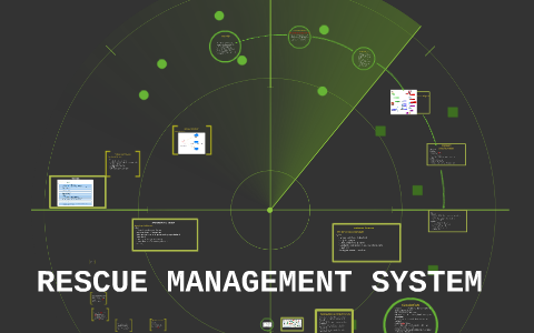 RESCUE MANAGEMENT SYSTEM by Saad Shahid on Prezi