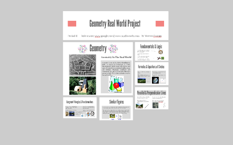 Geometry Real World Project by Marcus La'Ron on Prezi
