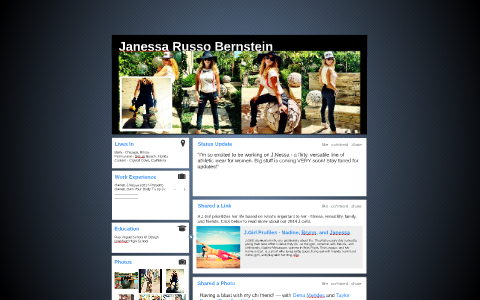 Janessa Russo Bernstein by Kelsey Costales on Prezi