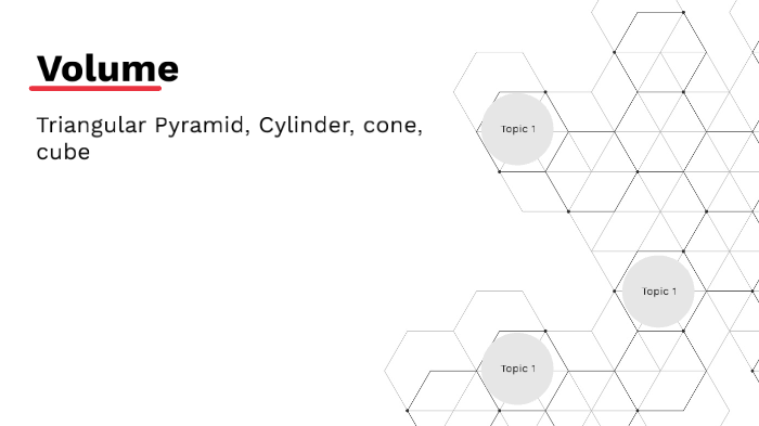 Volume of a Triangular Pyramid, Cylinder, Cone, And Cube by Kyle Spear ...