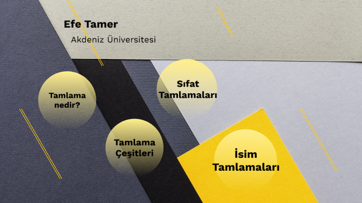 Efe Tamer by efe tamer on Prezi