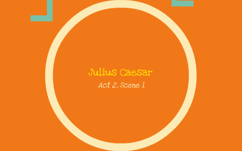 Julius Caesar: Act 2, Scene 1 by Natasha Harding on Prezi