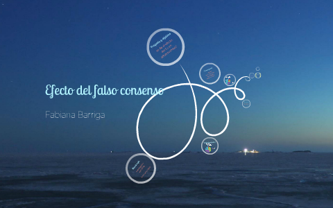 Efecto del Falso consenso by fabiana barriga on Prezi