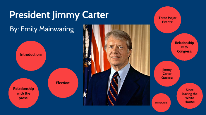 39th President: Jimmy Carter by Emily Mainwaring on Prezi
