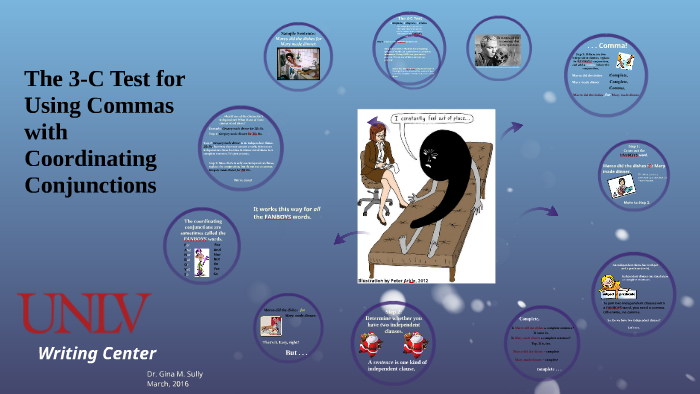 How to Use Commas with Coordinating Conjunctions by Gina M. Sully on Prezi