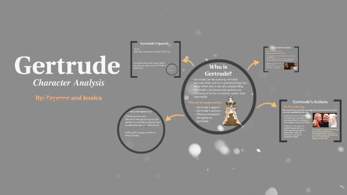 Gertrude Character Analysis by Jessica Fernandez on Prezi
