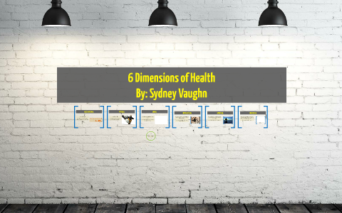 6 Dimensions of Health by Sydney Vaughn