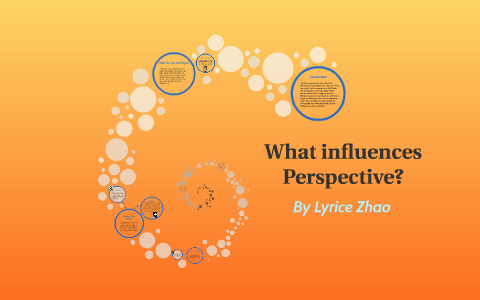What Influences Perspective? by Lyrice Zhao on Prezi