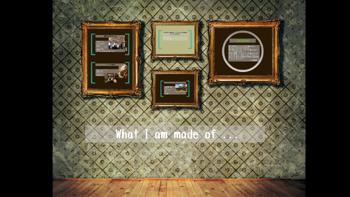 What I am made of ... by Shinsuke Tanaka