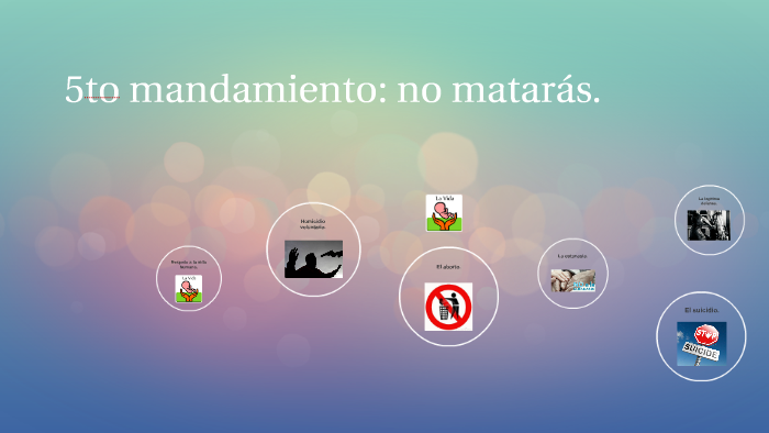5to mandamiento: no matarás. by Sara Gomez Muriel on Prezi
