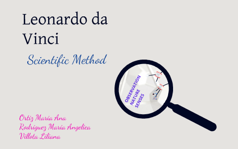 Leonardo da Vinci Scientific Method by maria rodriguez on Prezi