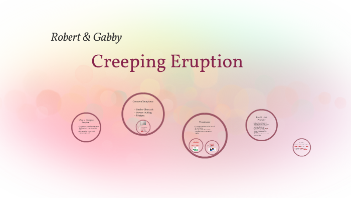 Creeping Eruption by gabby striblin on Prezi