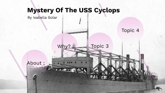 Mystery of the USS Cyclops by Isabella Golar on Prezi