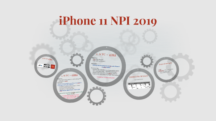 iPhone 11 NPI 2019 by Chi Nguyen on Prezi