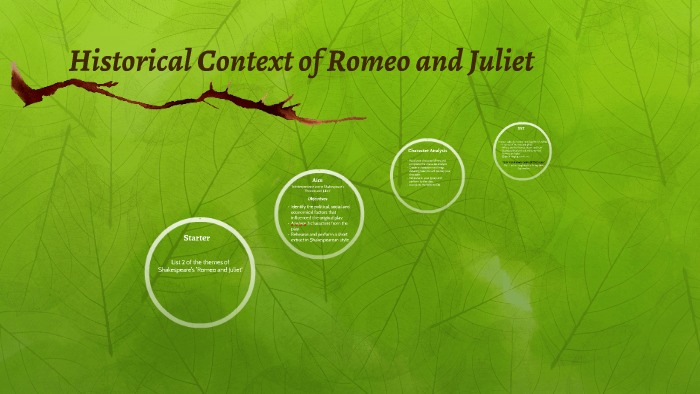 Historical Context of Romeo and Juliet by justine williams on Prezi