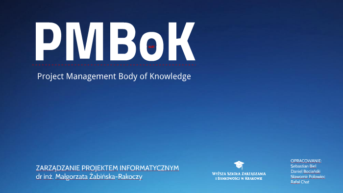 PMBok by Sebastian Biel on Prezi