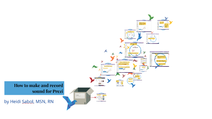How to make and record sound for Prezi by Heidi Sabol on Prezi