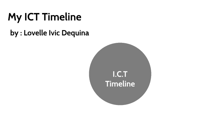 My ICT Timeline by lovelle ivic dequina on Prezi