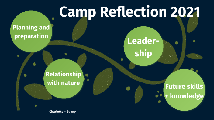 Camp Reflection 2021 by Sunny Horne