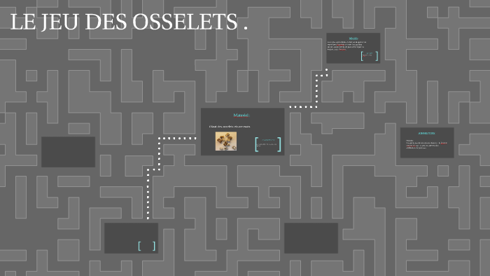 LE JEU DES OSSELETS . by clément fougeron