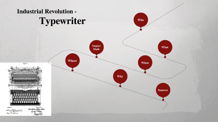 Industrial Revolution - Typewriter by Lilian Rios on Prezi