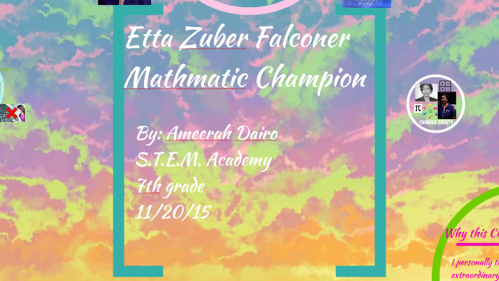 Etta Zuber Falconer by Ameerah Dairo on Prezi