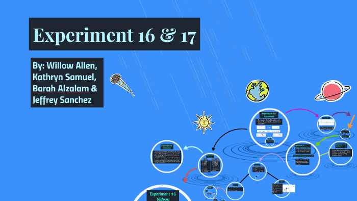 Experiment 16 & 17 by Willow Allen on Prezi