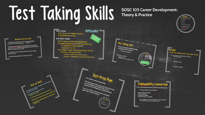 Test Taking Skills by on Prezi