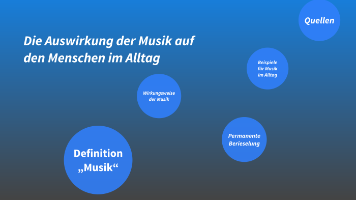 Die Auswirkung der Musik auf den Menschen (im Alltag) by Tuana Kestane ...