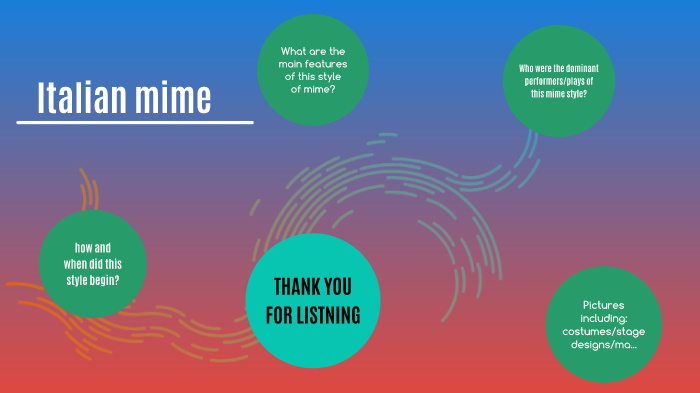 Italian mime by clair harris on Prezi