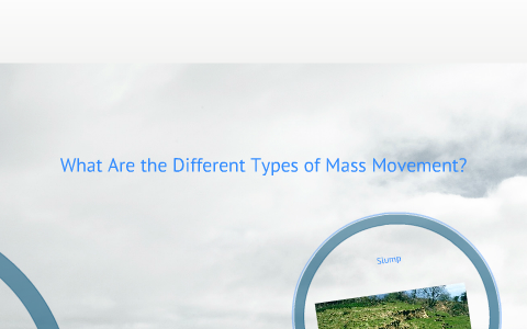 Different types of Mass Movement by Tracey Bellerjeau on Prezi