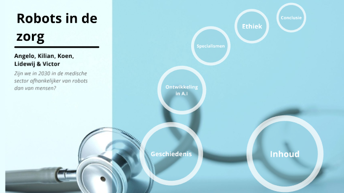 Robots in de zorg by Pizza Boer on Prezi