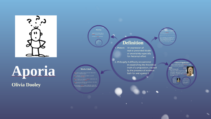 Aporia by Olivia Dooley on Prezi